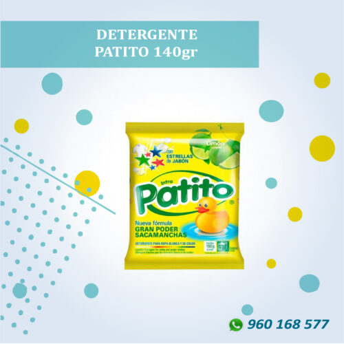 Detergente Patito 140gr - Grupo Gan